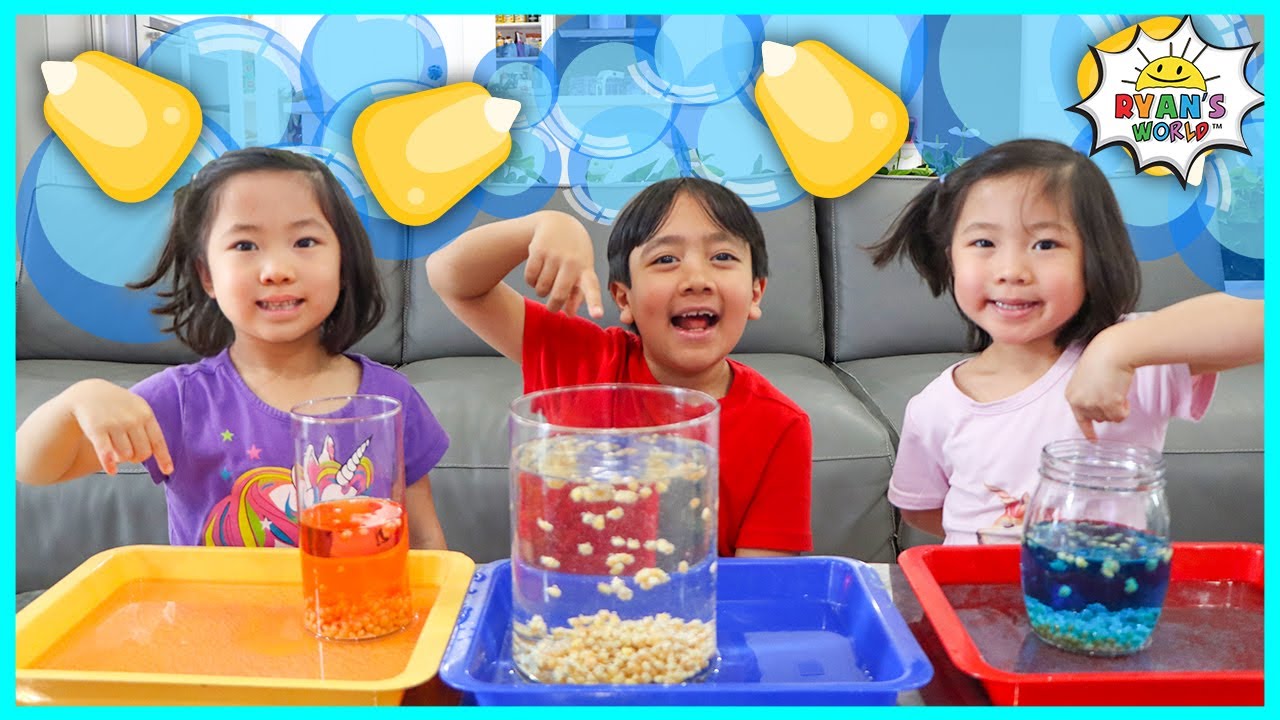 Dancing Corn Easy DIY Science Experiments for kids to do at home ...