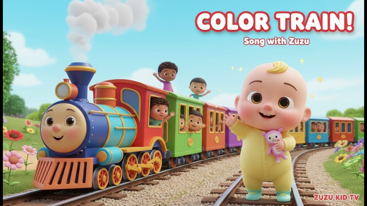 The Color Train Song with Zuzu – Learn Colors on a Fun Train Adventure ...