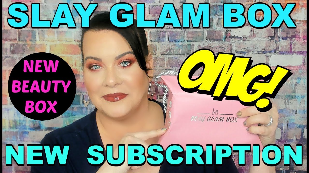 New Subscription Box // Slay Glam Box // February 2019 // Must Watch ...
