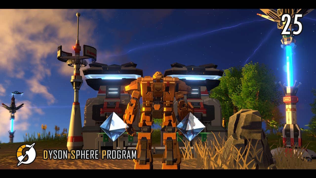 DIAMOND // Dyson Sphere Program // Mission Log 25 - YouTube