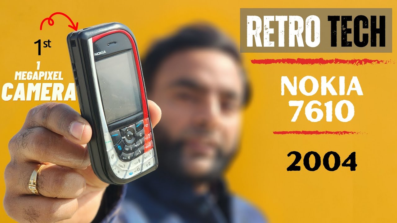 Retro Tech - World's First 1 MP Camera Phone | Nokia 7610 - YouTube
