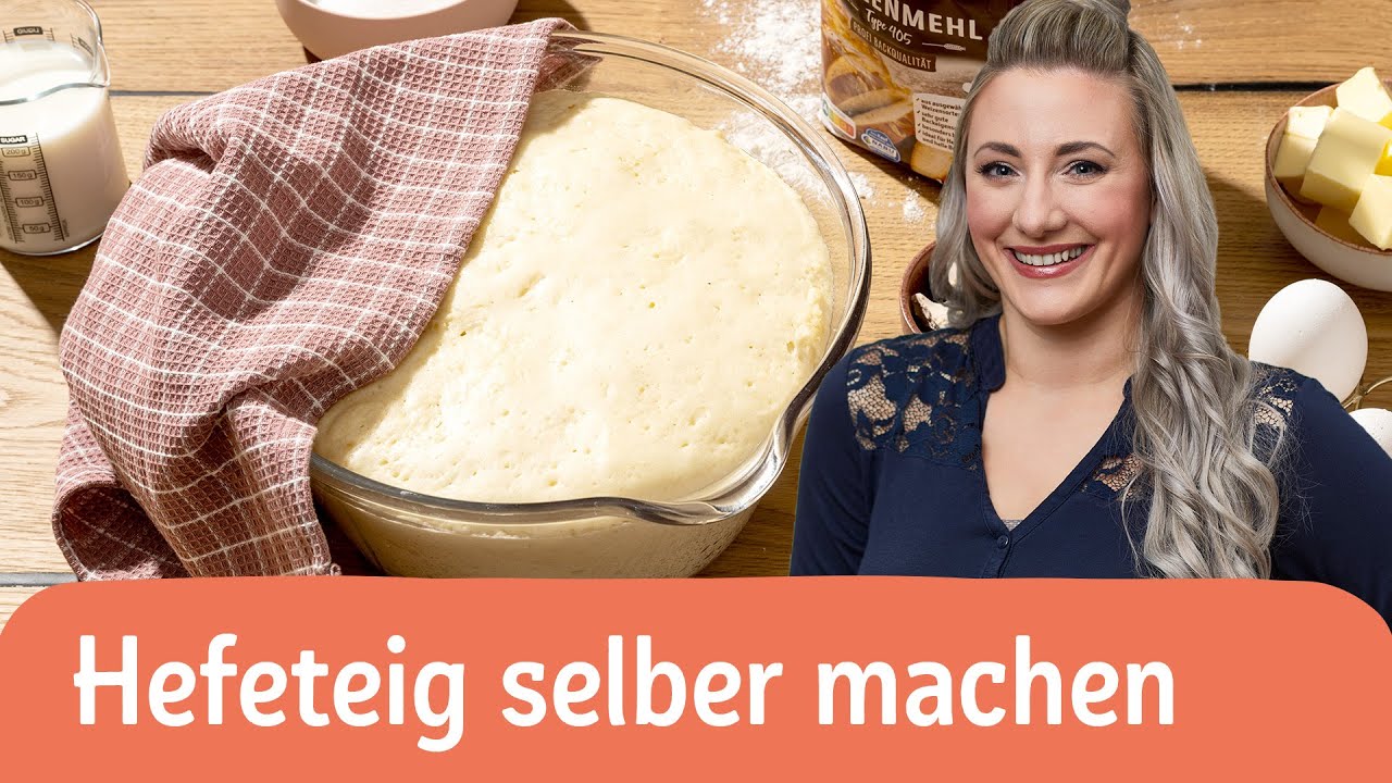Süßer Hefeteig mit frischer Hefe – so gelingt er dir garantiert 🥧 ...