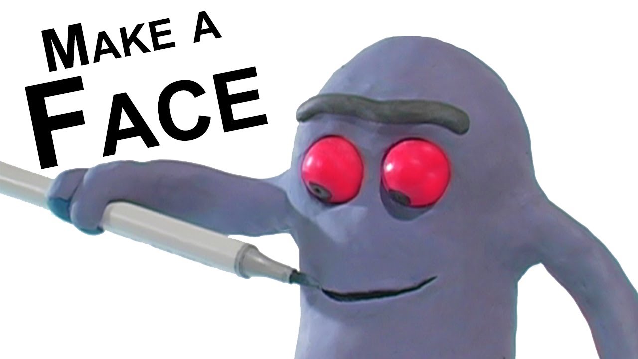 Clay Animation Short: Make a Face - YouTube