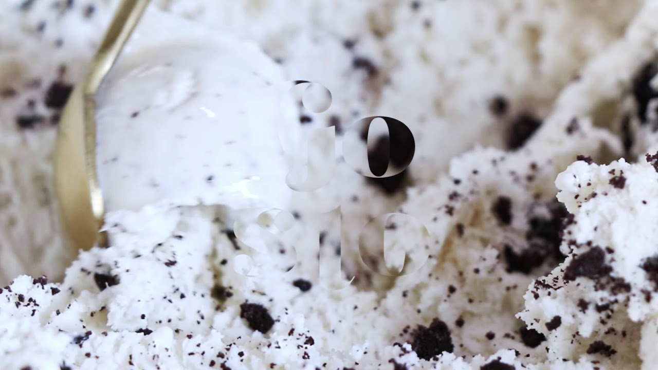 Go Slo Cookies & Cream Ice Cream 15sec - YouTube