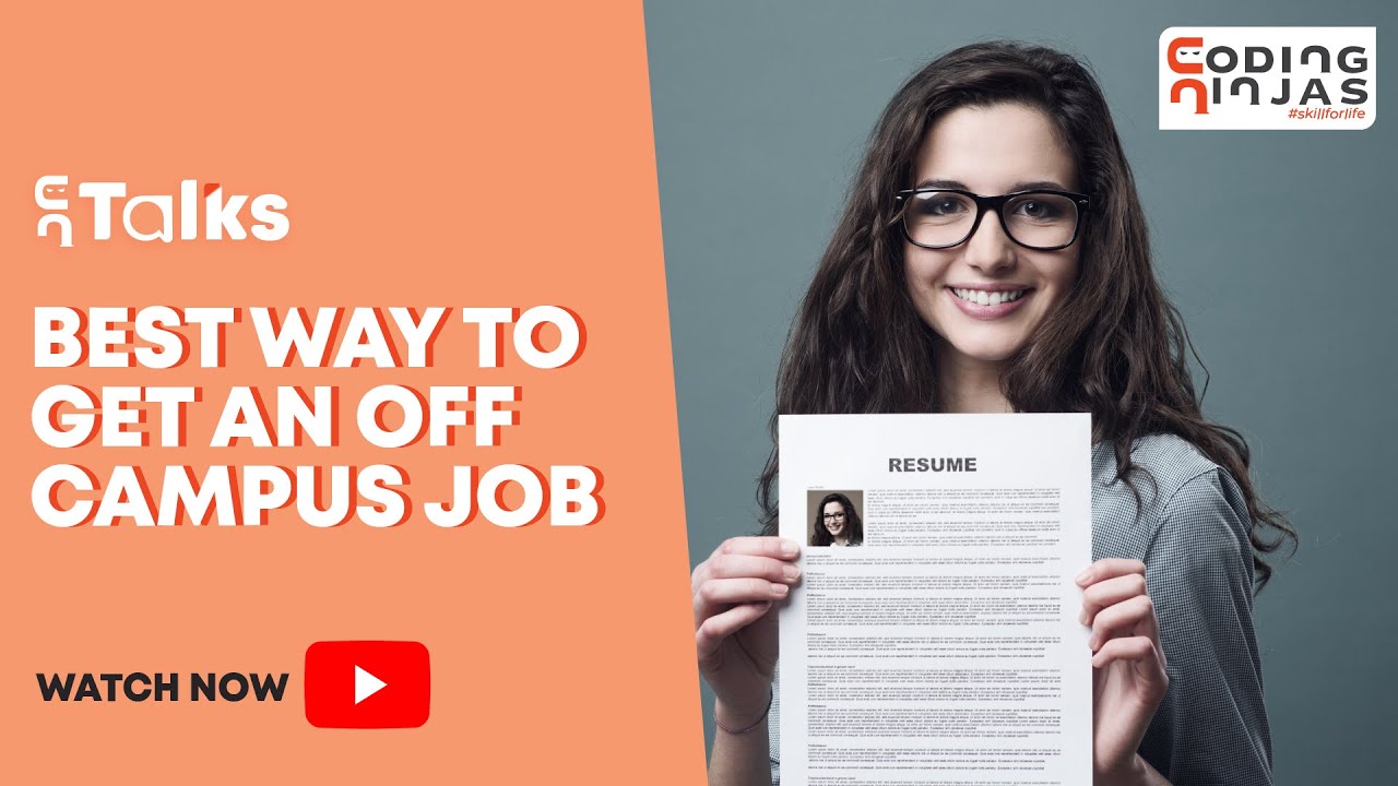 Best Way to Get an Off-Campus Job - YouTube