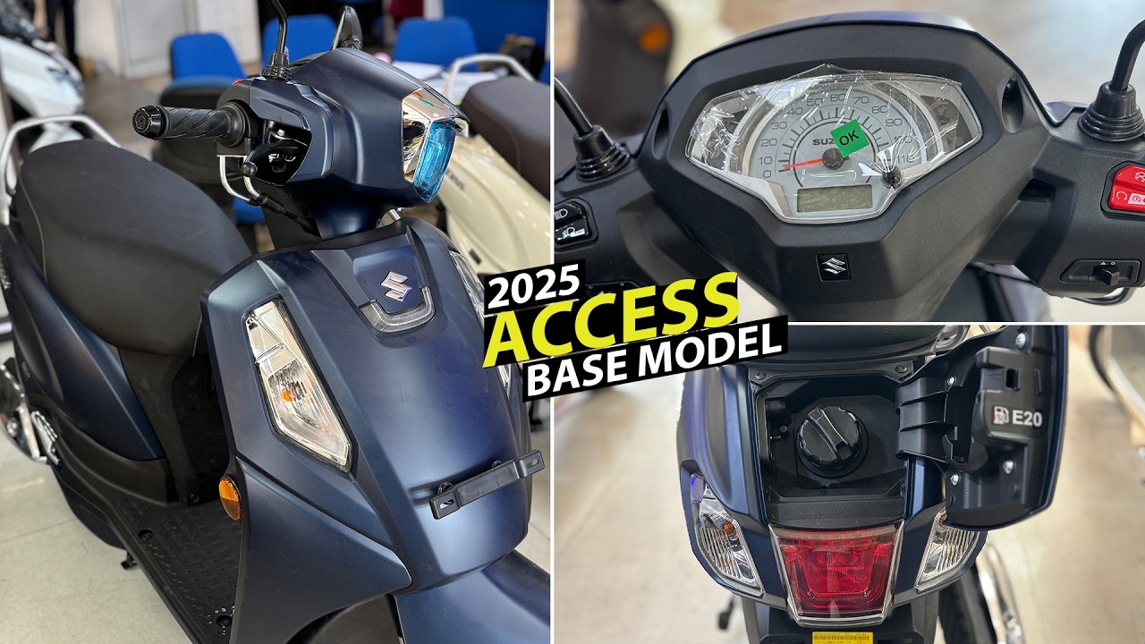 2025 Suzuki Access 125 Base Model - The Smart Budget Ride! 🔥Access Base Model - YouTube