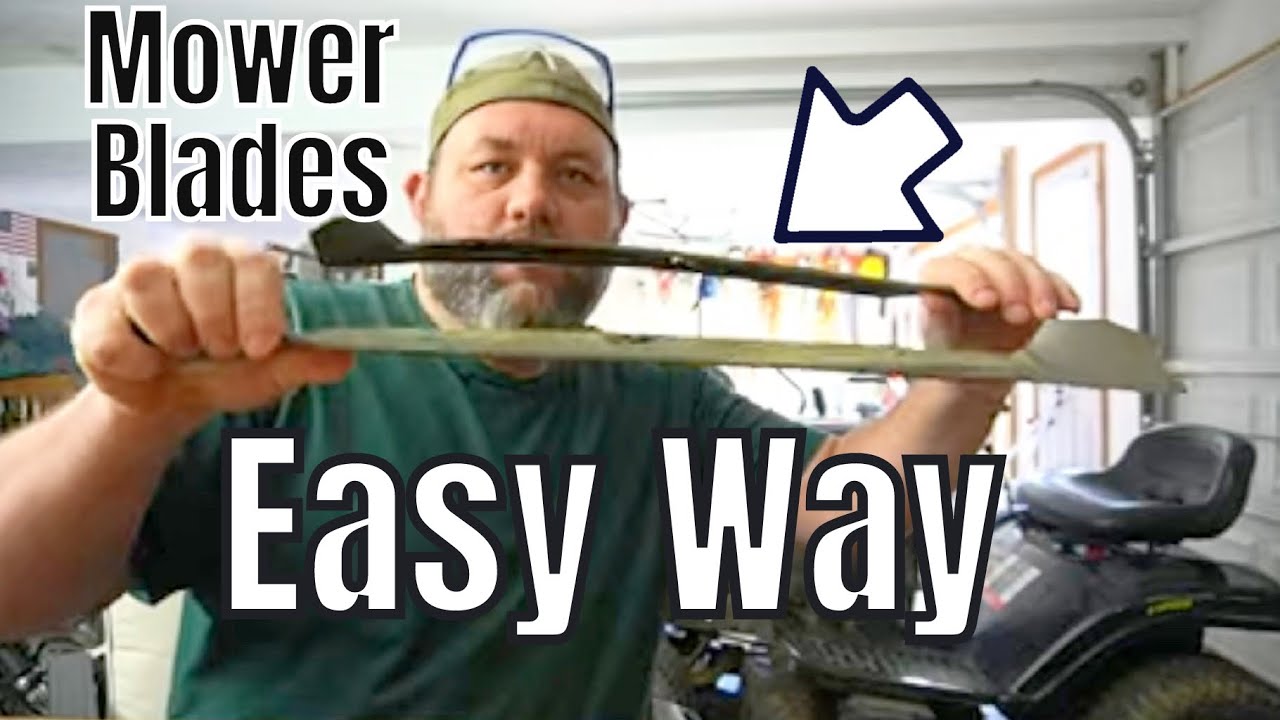 Easiest Way to Replace Mower Blades - YouTube