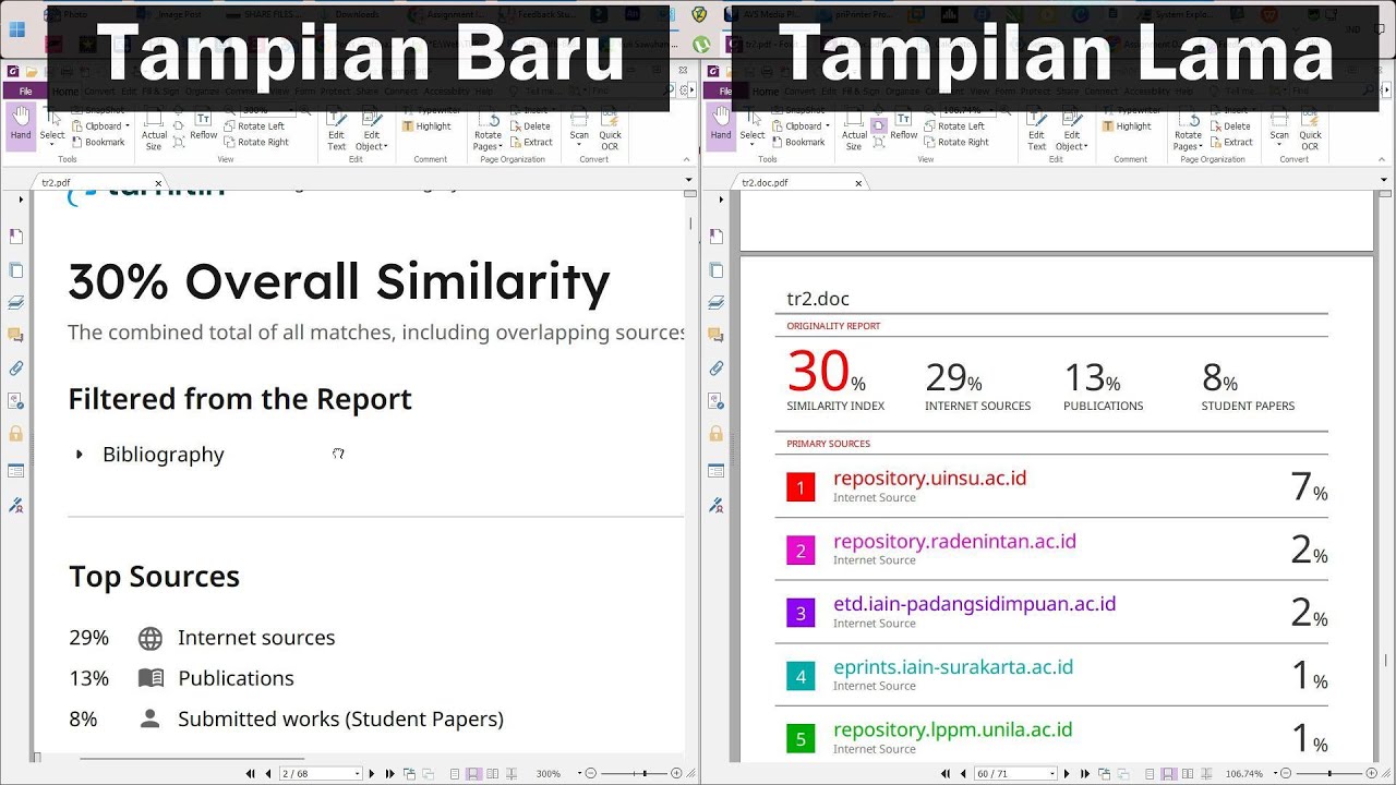 Tampilan Baru Turnitin Lebih Mudah dan Jelas - YouTube
