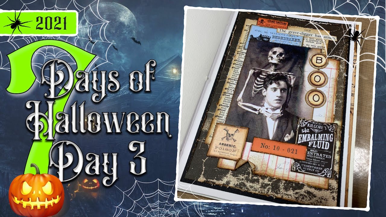 Day 3 - 7 Days of Halloween - "Trainee Undertaker" - YouTube