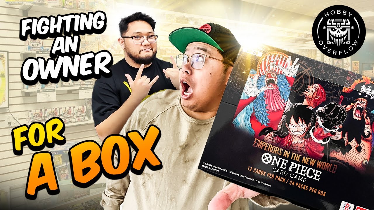 Battling a Store Owner For a BOX - One Piece TCG Gameplay - OP09 Box ...