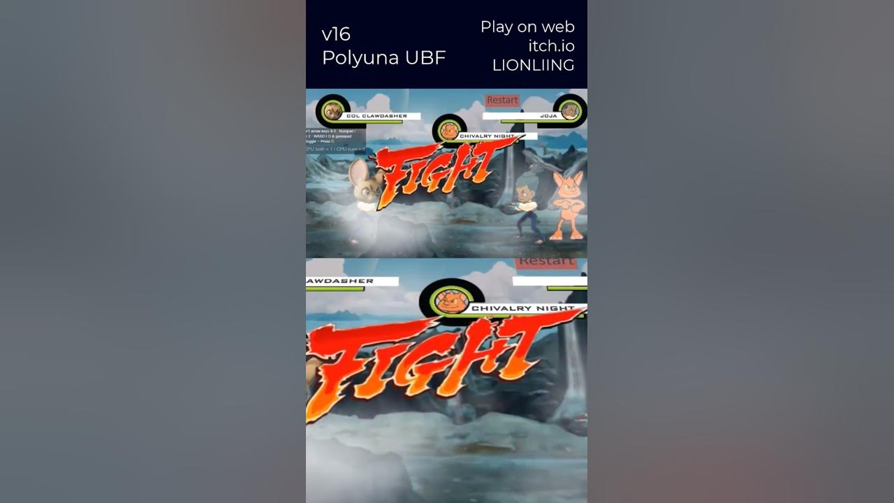 v16 Polyuna UBF - Play Link in Description -- 12 feb 2025 - repost fighting game HTML5 - YouTube