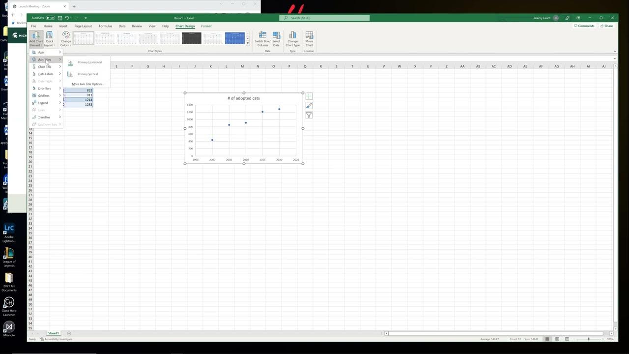 Scatter Plot Windows Part 1 - YouTube