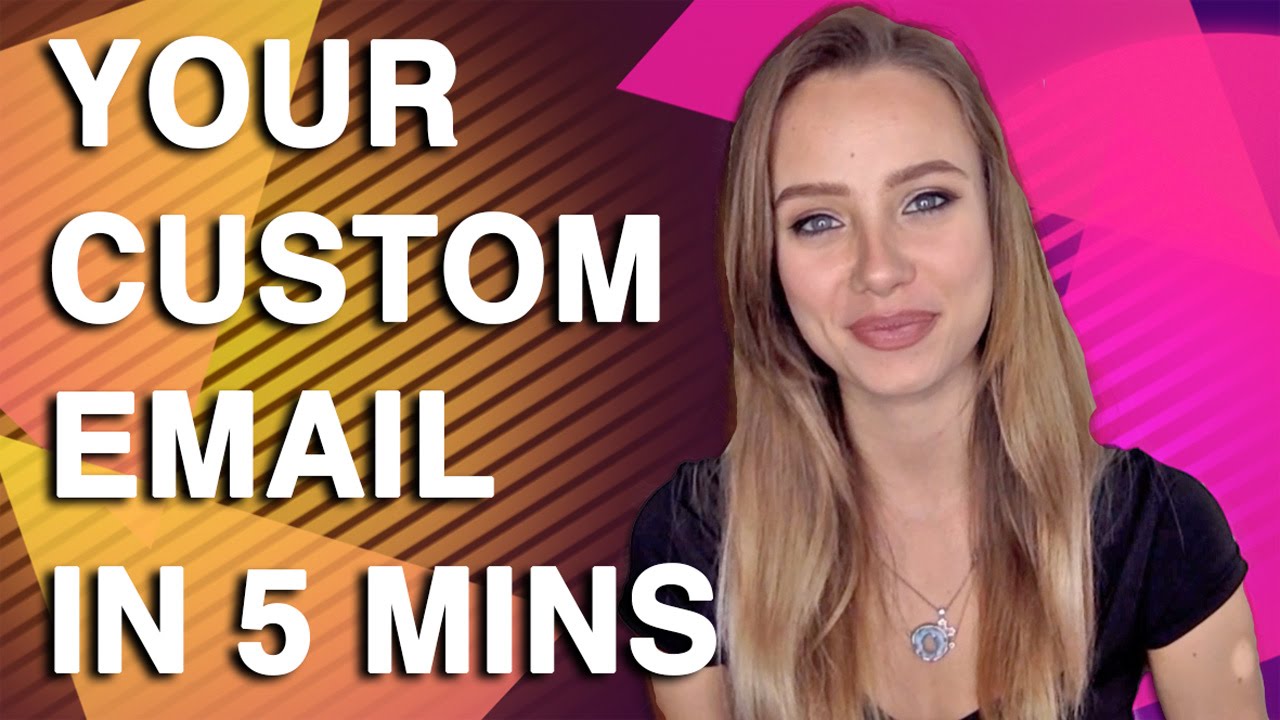 How To Create Your Custom Email Address In Under 5 Mintues YouTube how-to-create-your-custom-email-address-in-under-5-mintues-youtube