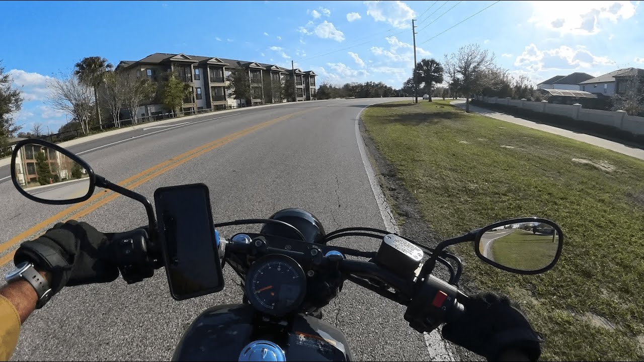 Yamaha Bolt - Pure Engine Sound - ASMR - Evening Commute - F-POV [RAW ...