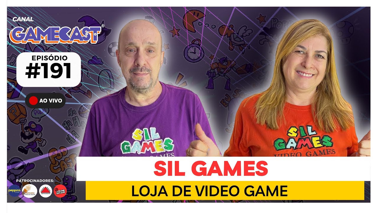 SIL GAMES- ( Loja de Video Game) GAMECAST #191 - YouTube