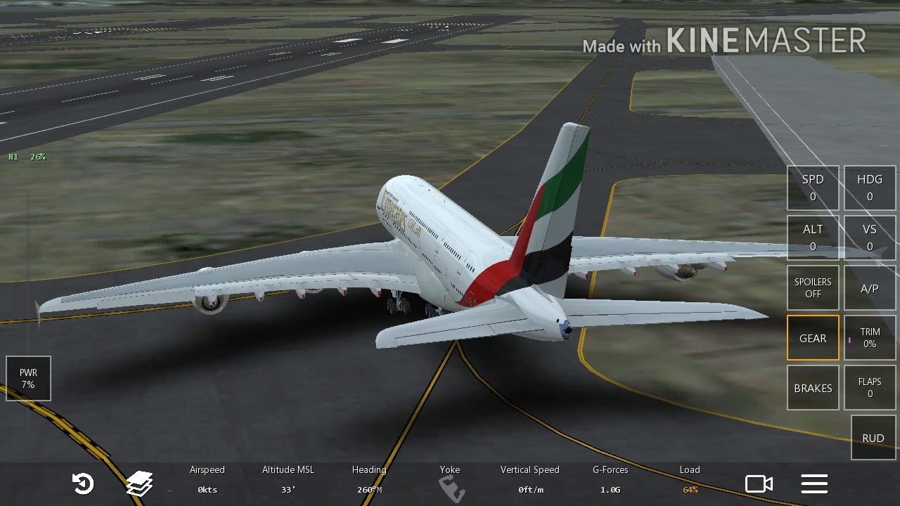 Emirates crash airbus a380 - YouTube