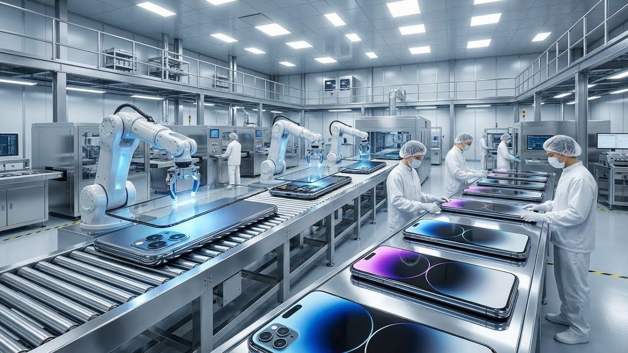 Inside a Modern Smartphone Factory: From Tiny Chips to Fully Finished ...