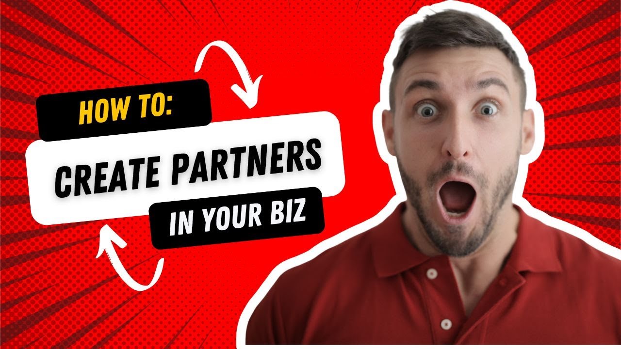 How To Create Partners In Your Business - YouTube