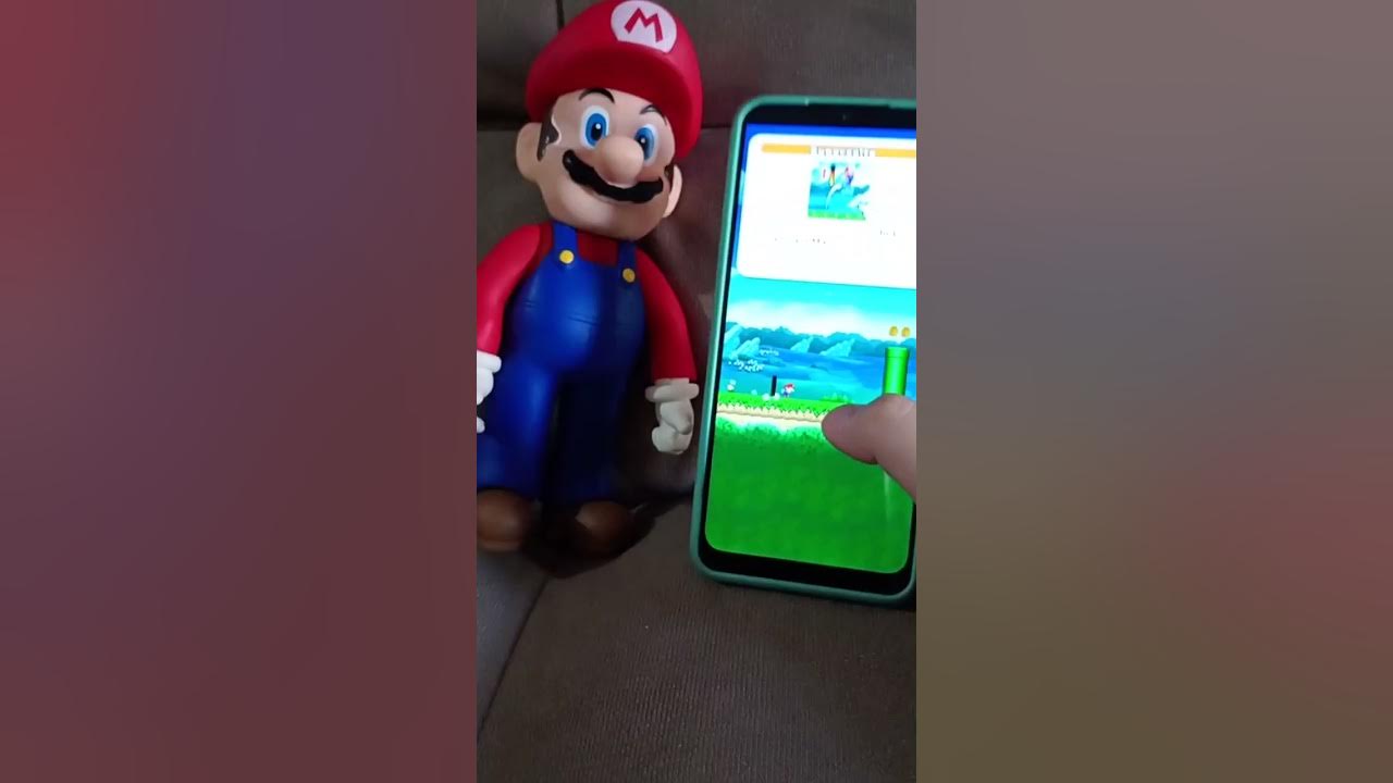 SUPER MARIO RUN MOBILE JOGO CHAMADO TUTORIAL GAMEPLAY - YouTube