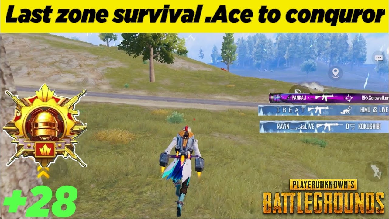 Last zone survival ace to conqueror.last zone 32 player alive - YouTube