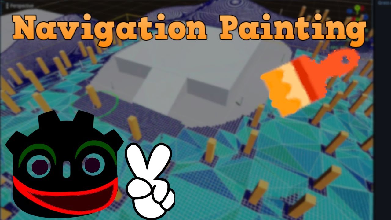 Paint Navigation Mesh on Terrain in Godot - YouTube