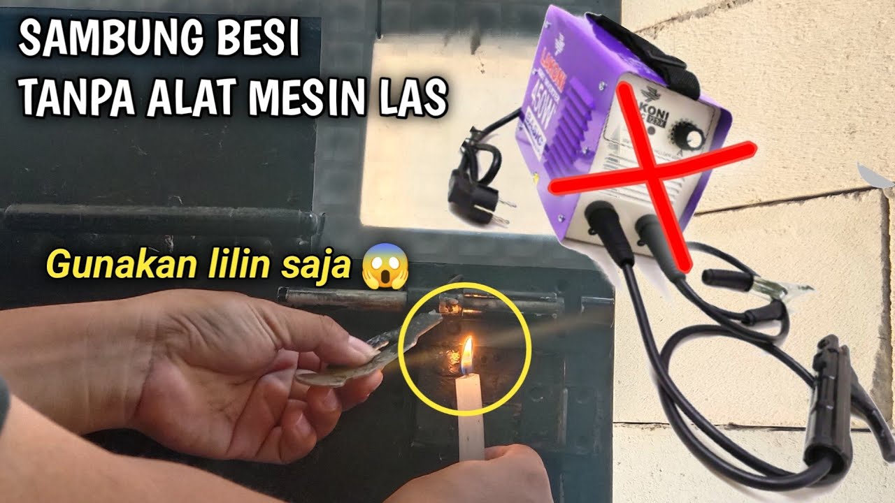 Ide amazing !! perbaiki besi patah tanpa alat las - YouTube