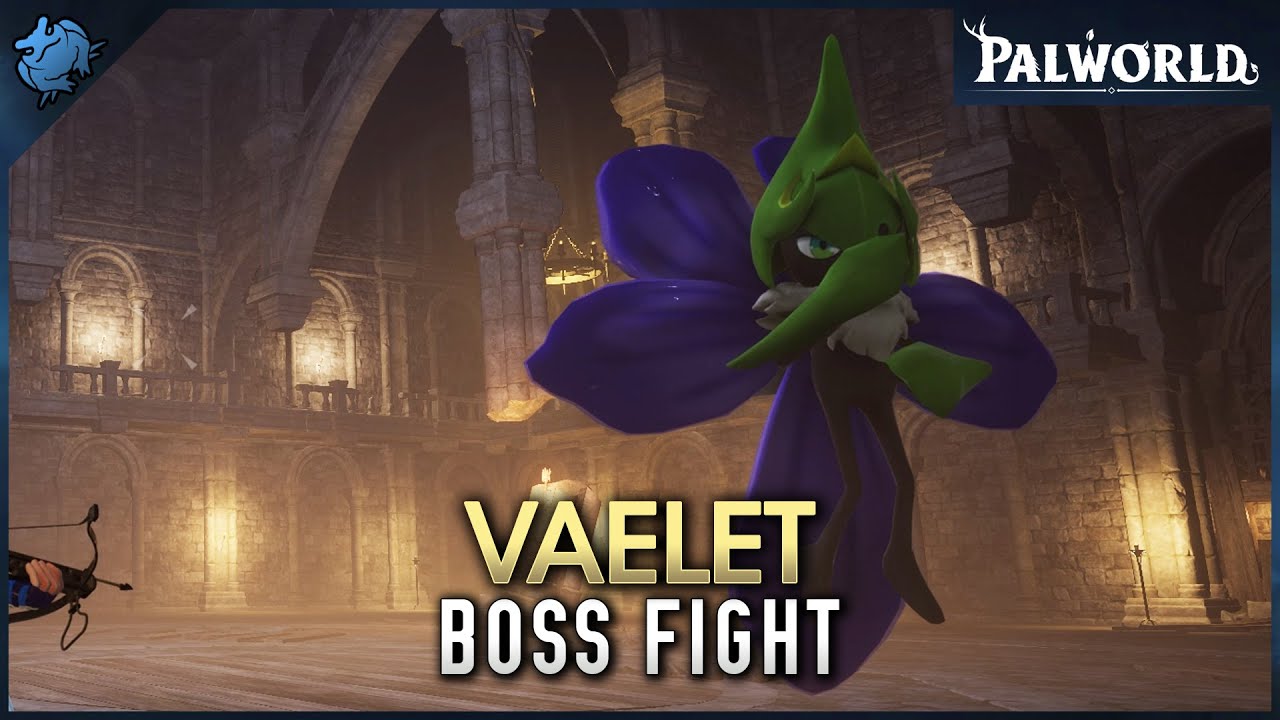 Palworld - Vaelet Boss Fight - YouTube