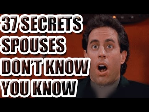 37 Secrets Spouses Don't know you Know - YouTube