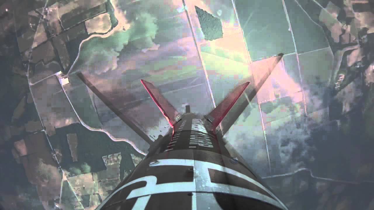 Iris Sounding Rocket 2 stage flight LDRS 31 - YouTube