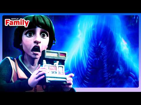 Mike’s TRAPPED in a Mine Shaft! | Stranger Things: Tales from '85 | Netflix Family
