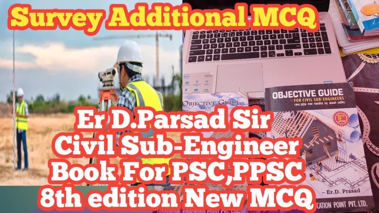 8th Edition Book,Survey Most Important Additional MCQ for Civil Sub ...