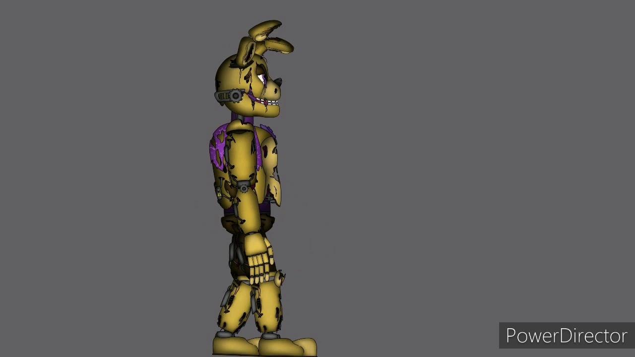 My Spring bonnie walk cycle [DC2] (W-S) - YouTube