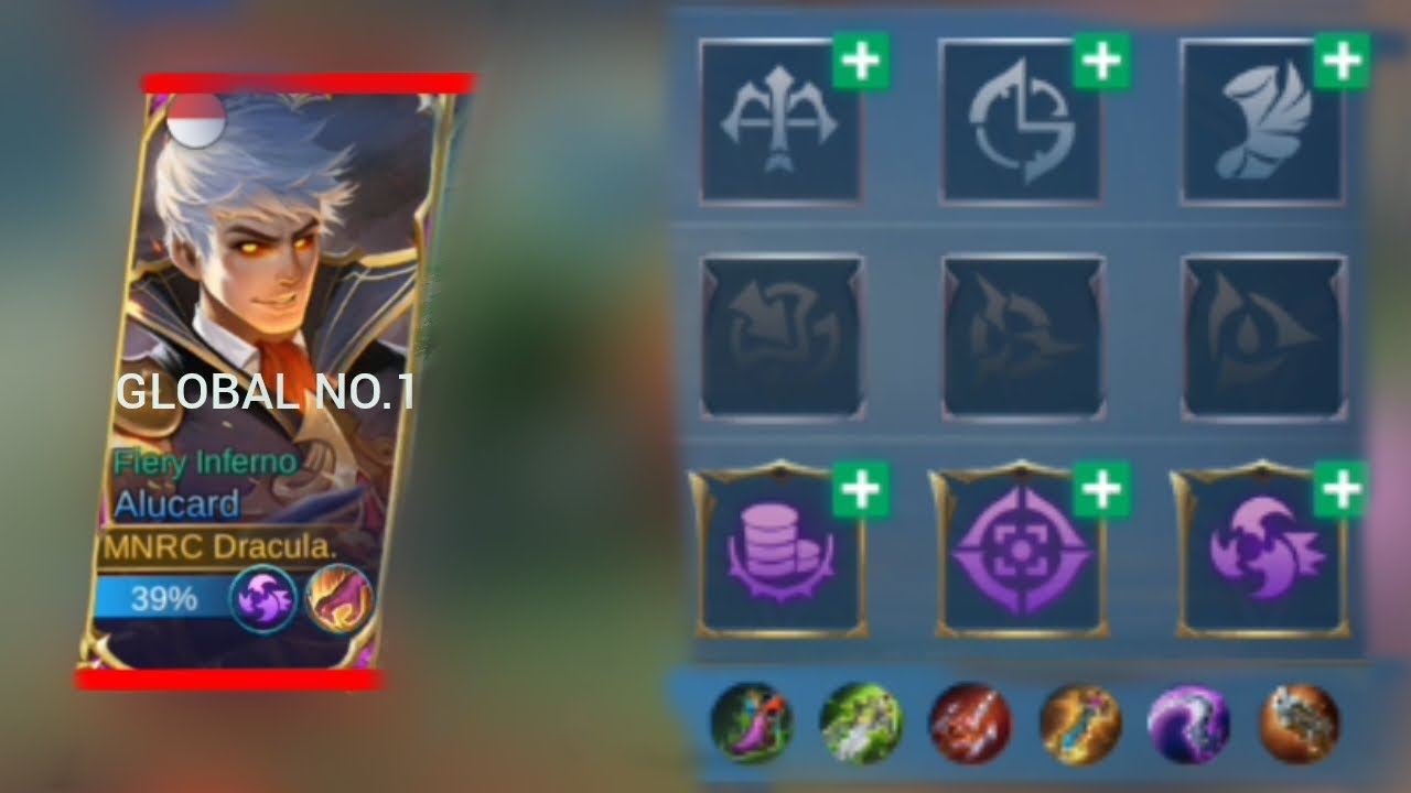 ALUCARD NEW EMBLEM SET AND NEW BUILD FOR EASY RANK UP|MLBB - YouTube