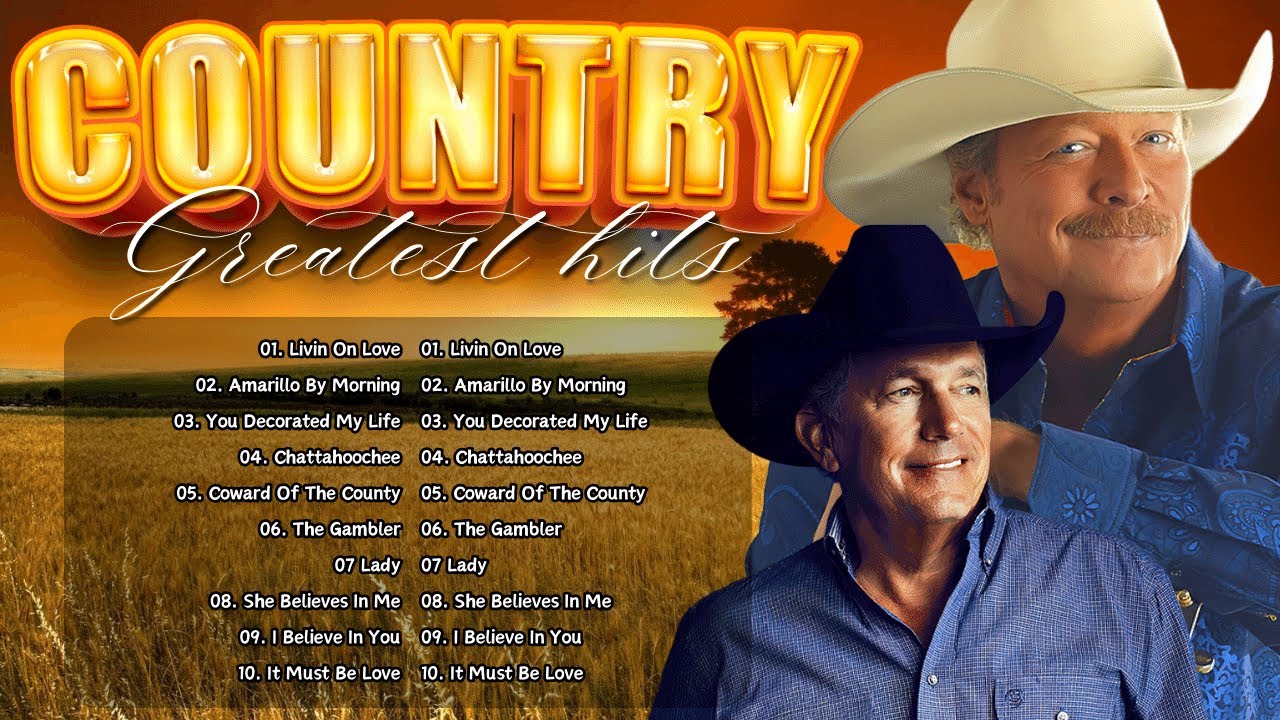 Alan Jackson, George Strait, Don Williams - Best Classic Country Songs ...