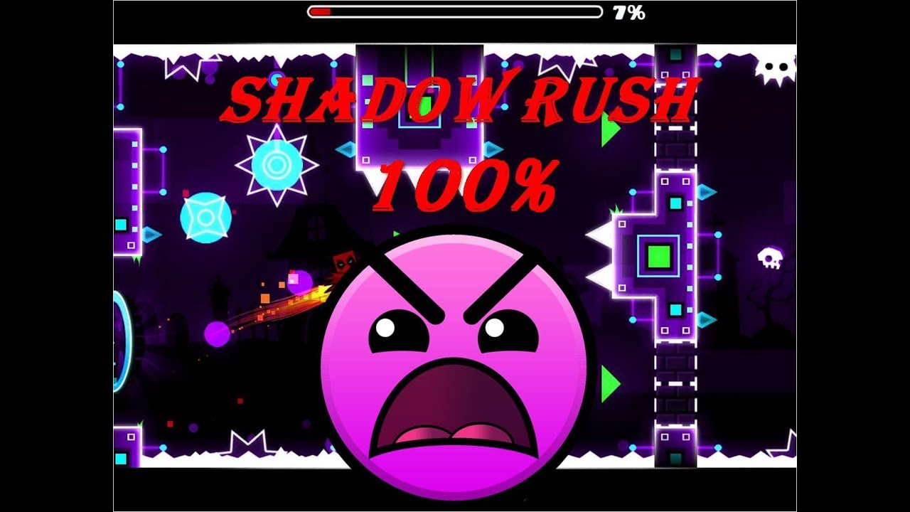 Geometry Dash - Shadow Rush [PC] [Insane] - YouTube