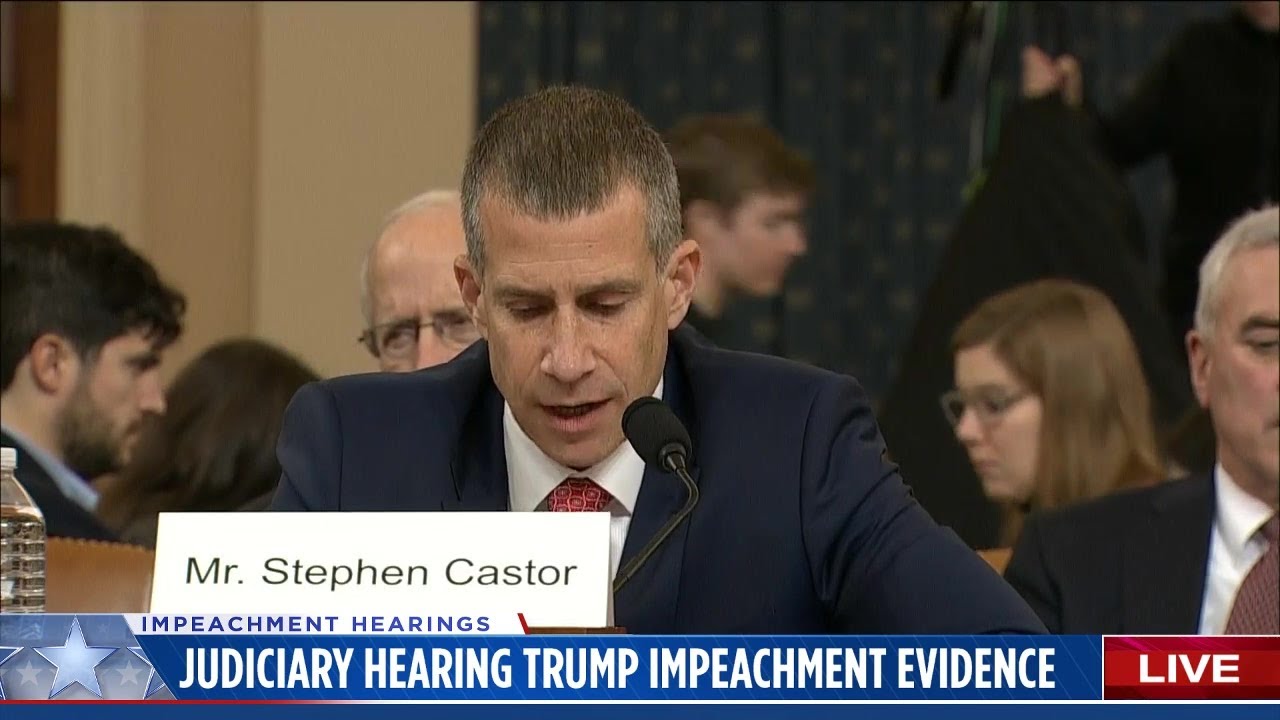 Full opening statement from Stephen Castor - YouTube