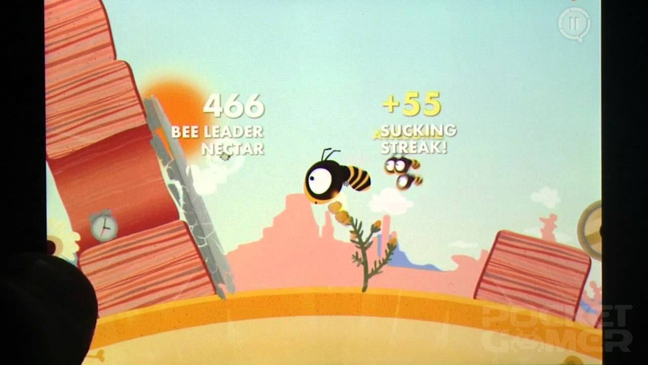 Bee Leader iPhone Game Review - PocketGamer.co.uk - YouTube