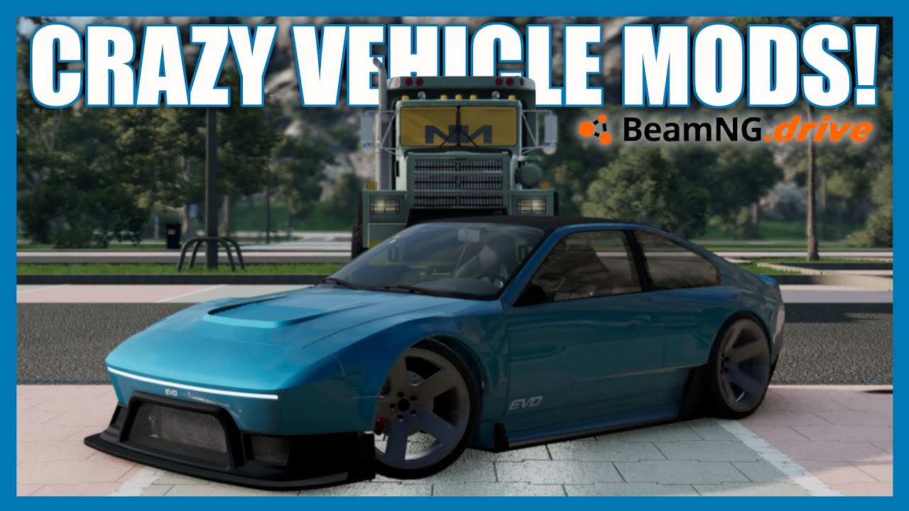 CRAZY Vehicle Mods in BeamNG.drive! - YouTube