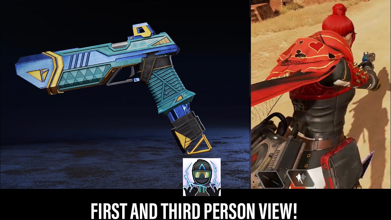 New Apex Legends Fight Night Legendary RE-45 Turquoise Tranquility Skin ...