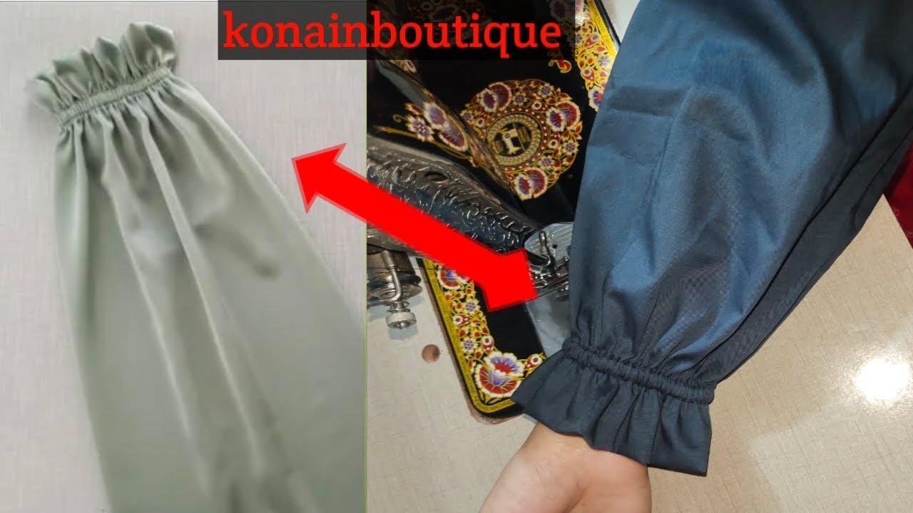 Trendy Elastic Waly Bazu / Latest BeautifulSleeve Design / cutting ...