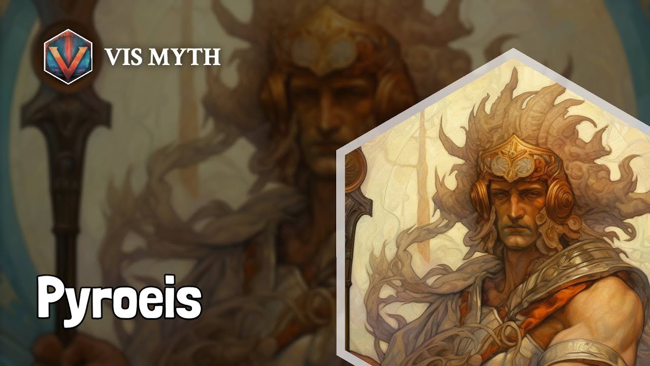 Who is Pyroeis｜Greek mythological figures｜VISMYTH - YouTube