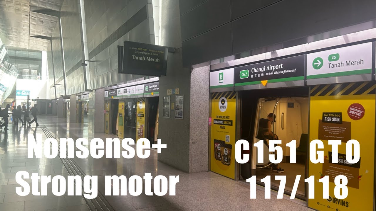 CGL rides KNS C151 117/118 CG1 Expo - CG2 Changi Airport - YouTube