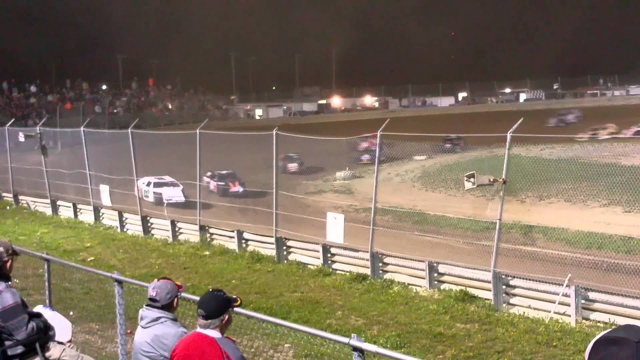 Waynesfield raceway park 5/2/2015 part 1 - YouTube