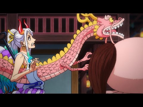 Yamato Sees Momonosuke Transform Into An Eel/Dragon For The First Time ! ENG SUB | One Piece Ep 1024