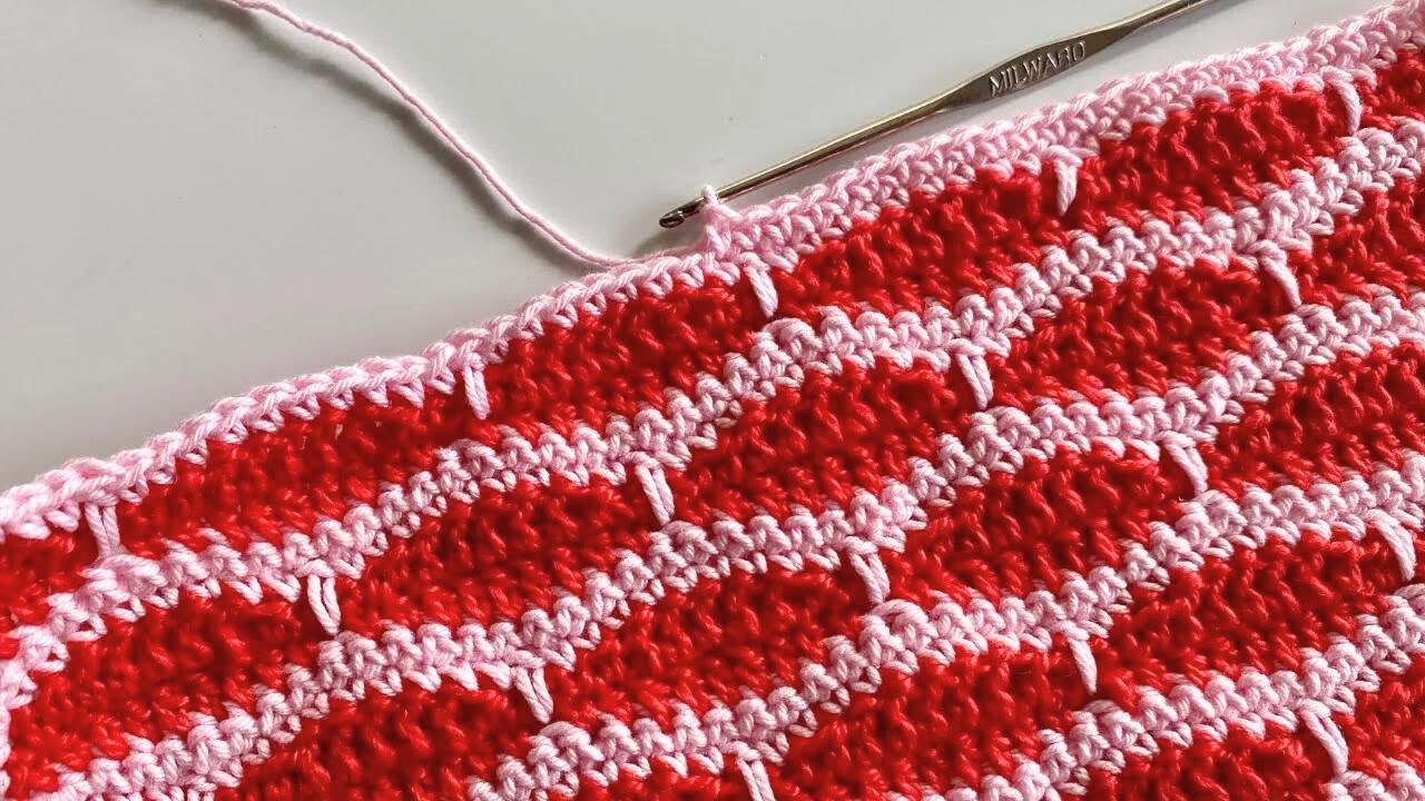 MILLSTONE CROCHET STITCH. Try this super VERSATILE design today! - YouTube