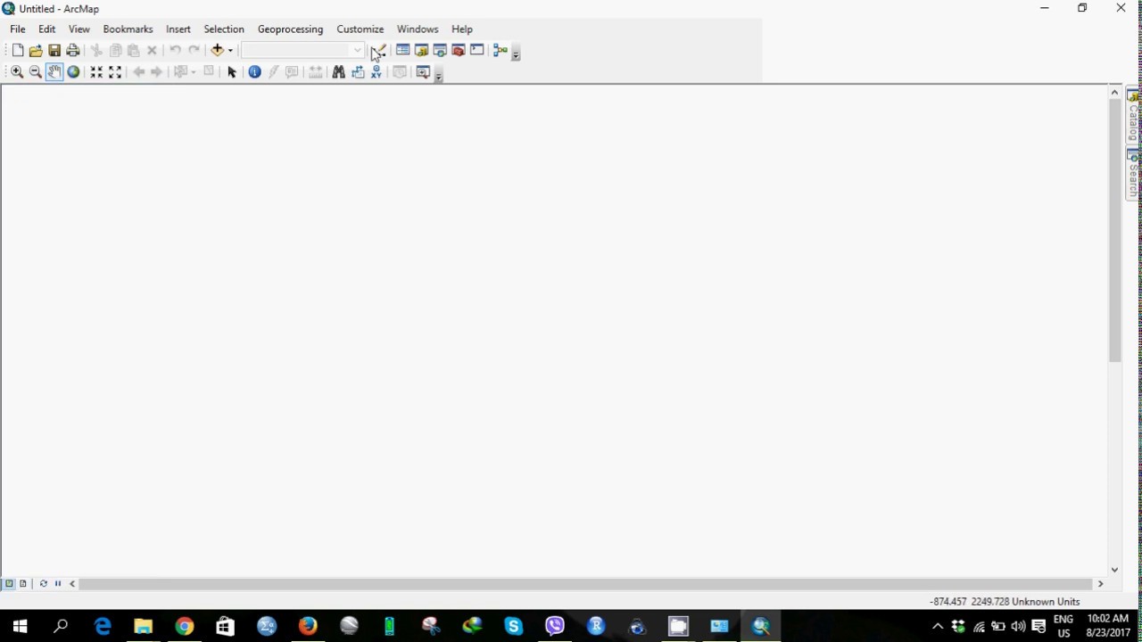 Overview of ArcMap Interface - YouTube
