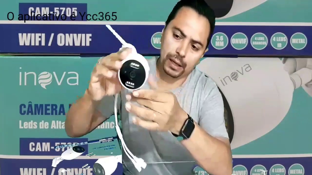 Como configurar câmera IP externa da inova e dicas extras - YouTube