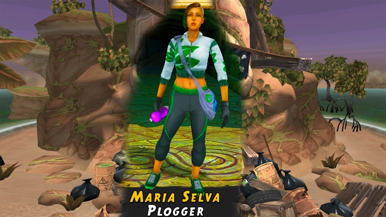 Temple run 2 Earth Day - Maria Selva Plogger - YouTube