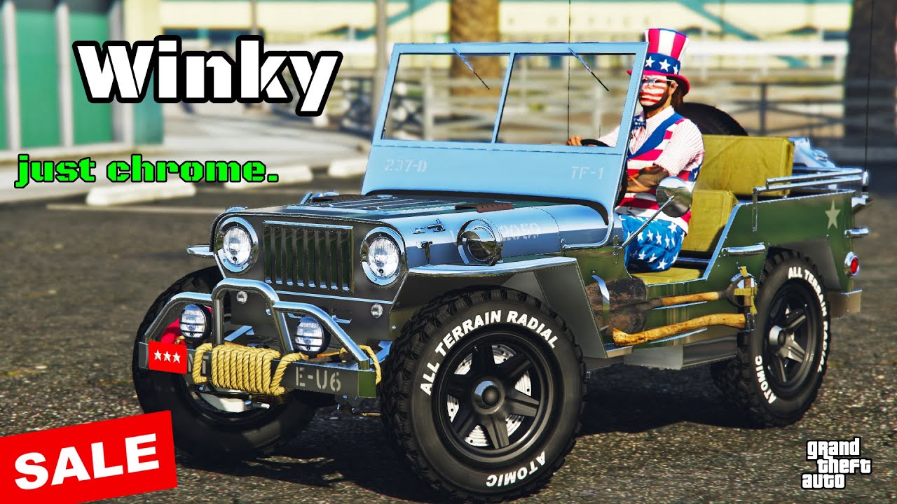Chrome Winky Review & Best Customization | GTA Online | SALE | Willys ...