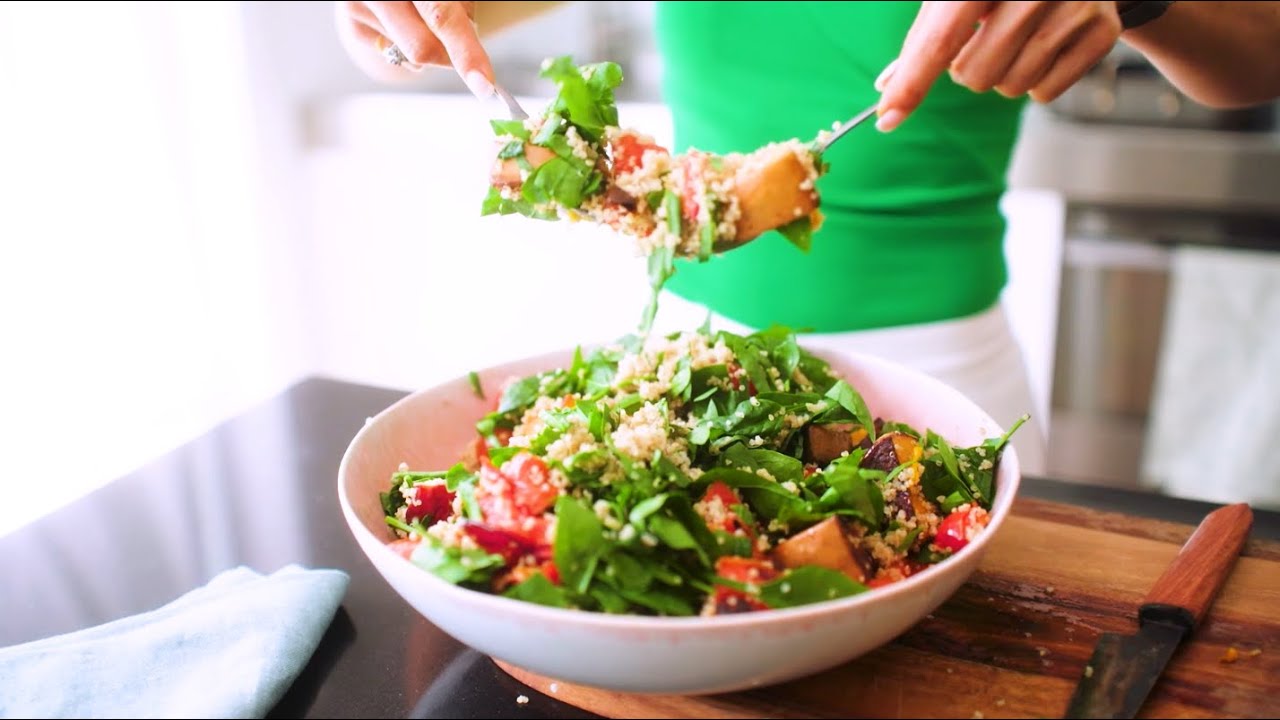 Miss Polly's Kitchen Butterflied Lamb with Farro Chimichurri and Quinoa ...